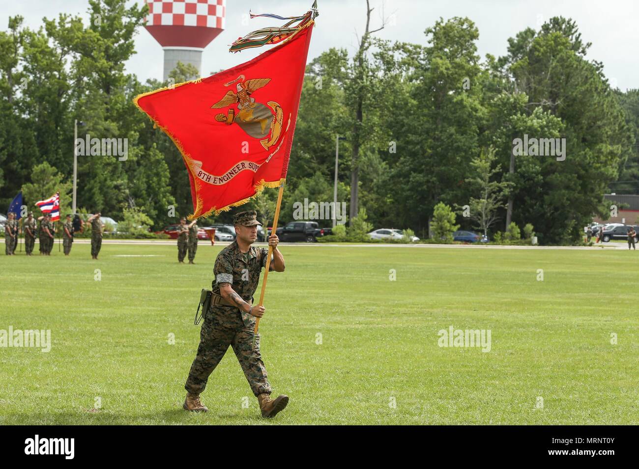 U.S. Marine Corps Sgt. Maj. Luis Leiva, Sergeant Major, 8th Engineer ...