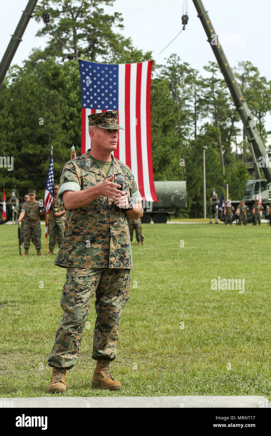 U.S. Marine Corps Brig. Gen. David W. Maxwell, Commanding General, 2nd ...