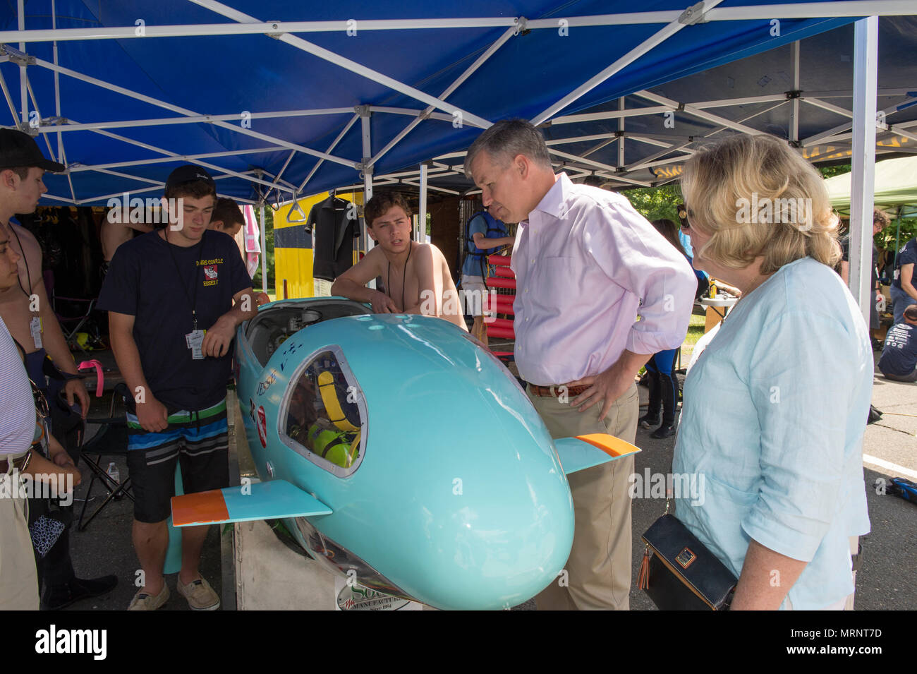 First day of the 14th International Submarine Races at Naval Surface ...
