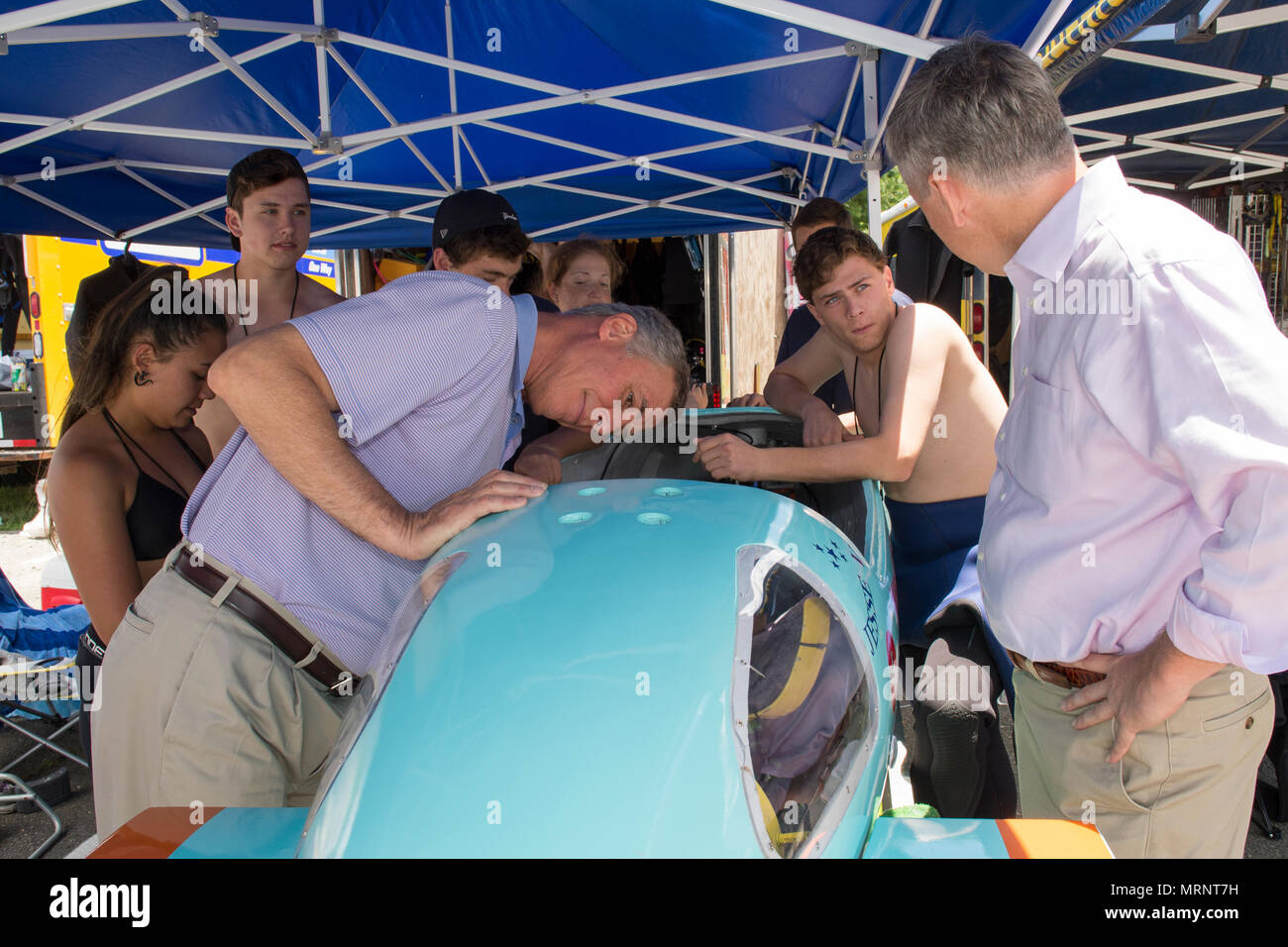 First day of the 14th International Submarine Races at Naval Surface ...