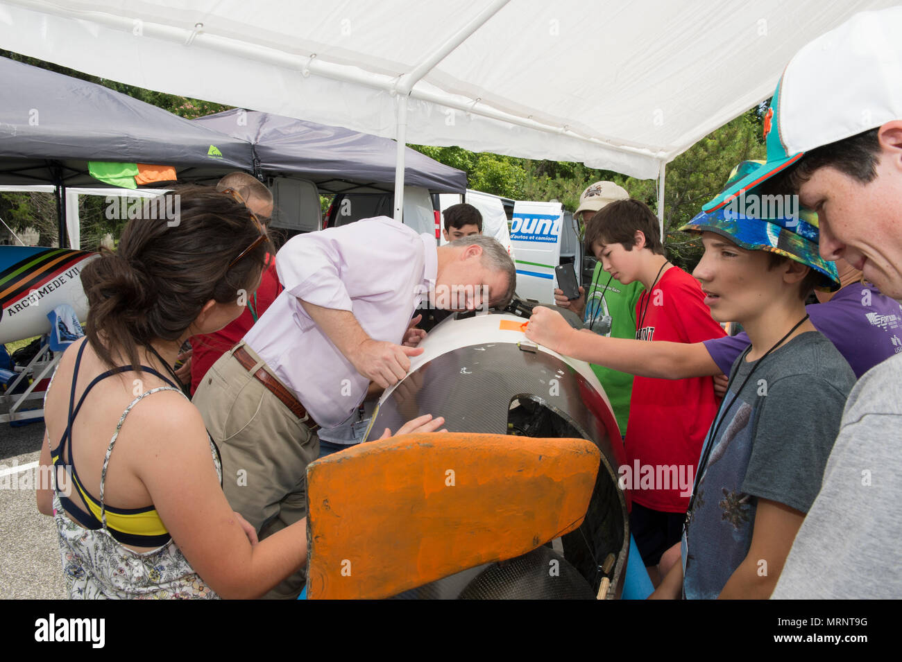 First day of the 14th International Submarine Races at Naval Surface ...