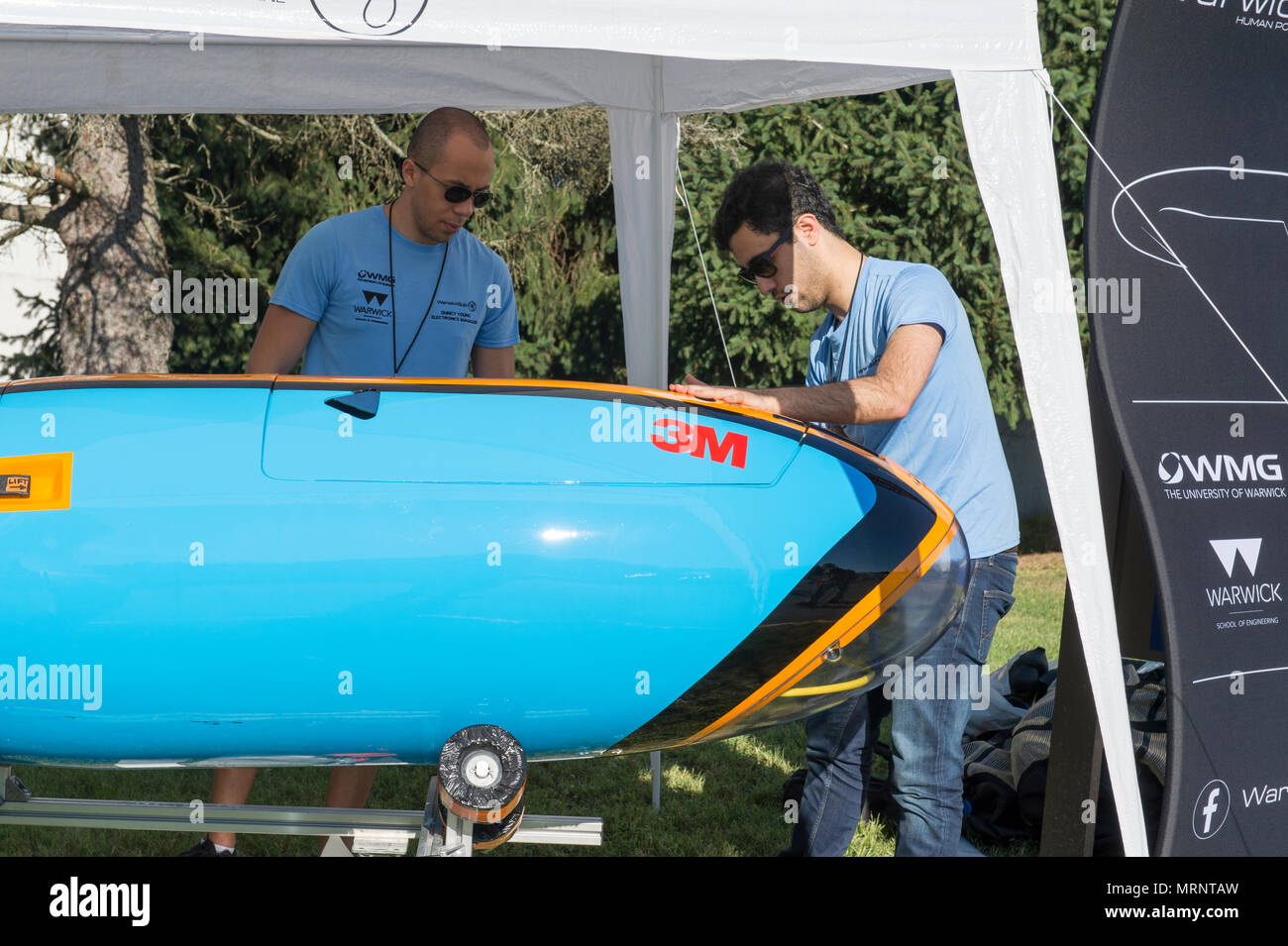 First day of the 14th International Submarine Races at Naval Surface ...