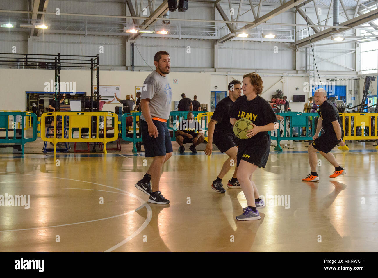 U.S. Army Sgt. Holly Delarosa, with the Network Enterprise Center ...