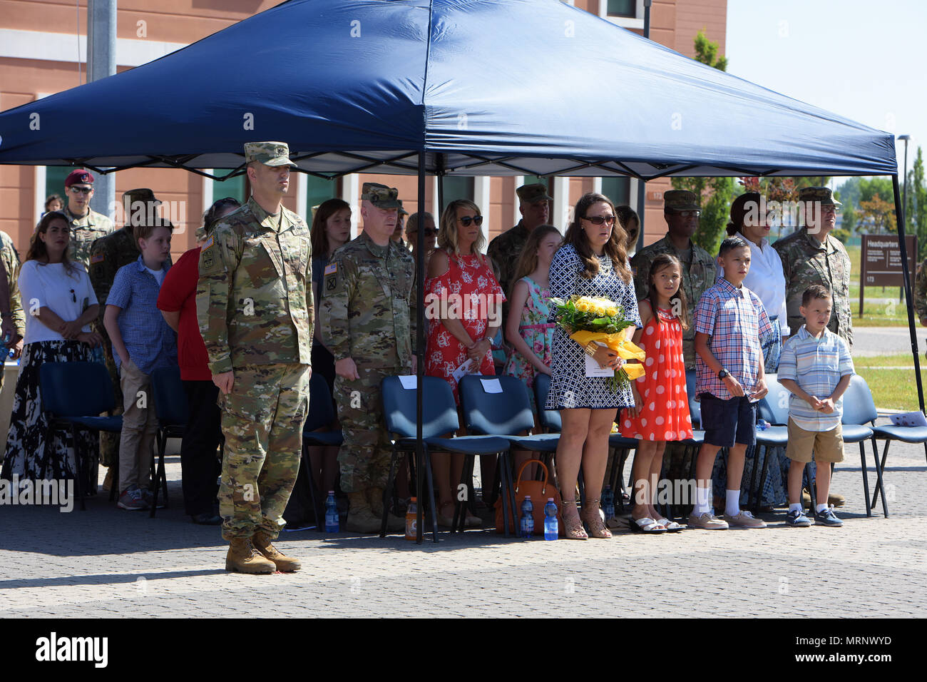 U.S. Army Lt. Col. John “Mike” Reeder incoming commander 509th Signal ...