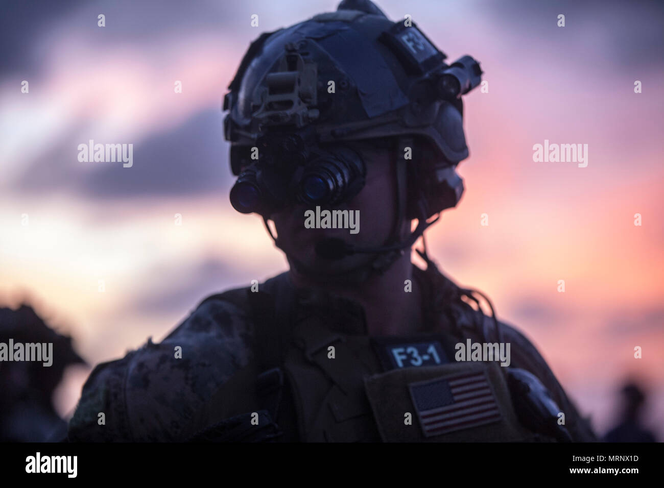 Staff Sgt. Scott Campbell, a squad leader with Force Reconnaissance ...