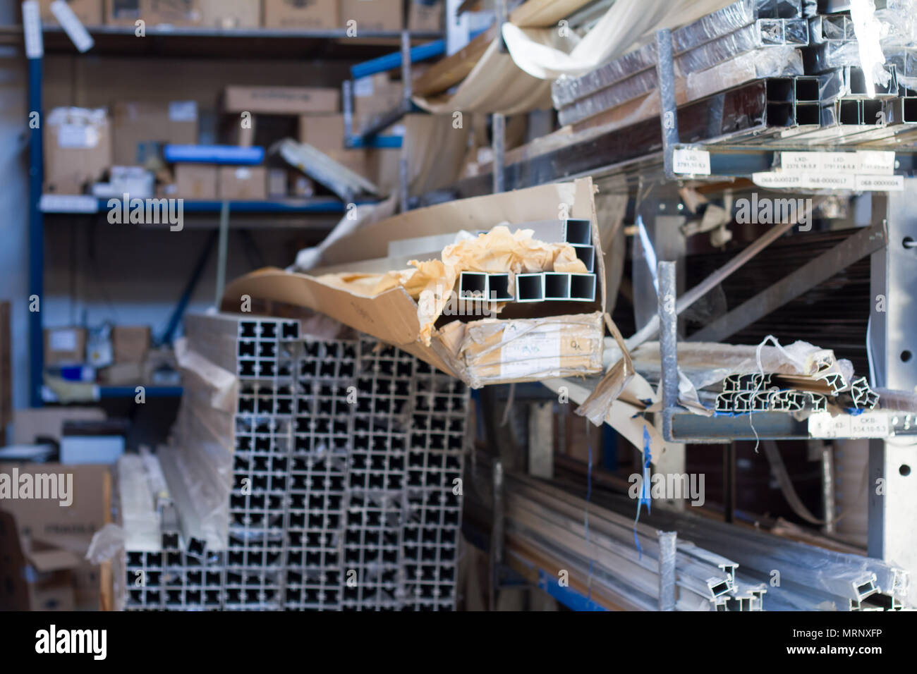 Aluminium protruded profile of outdoor furniture industrial parts Stock ...