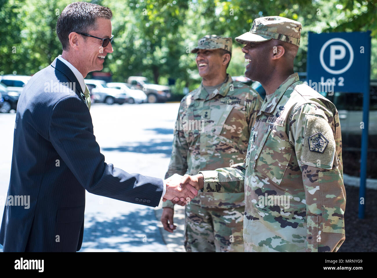 Command Sgt. Maj. Wardell Jefferson, U.S. Army Human Resources Command ...