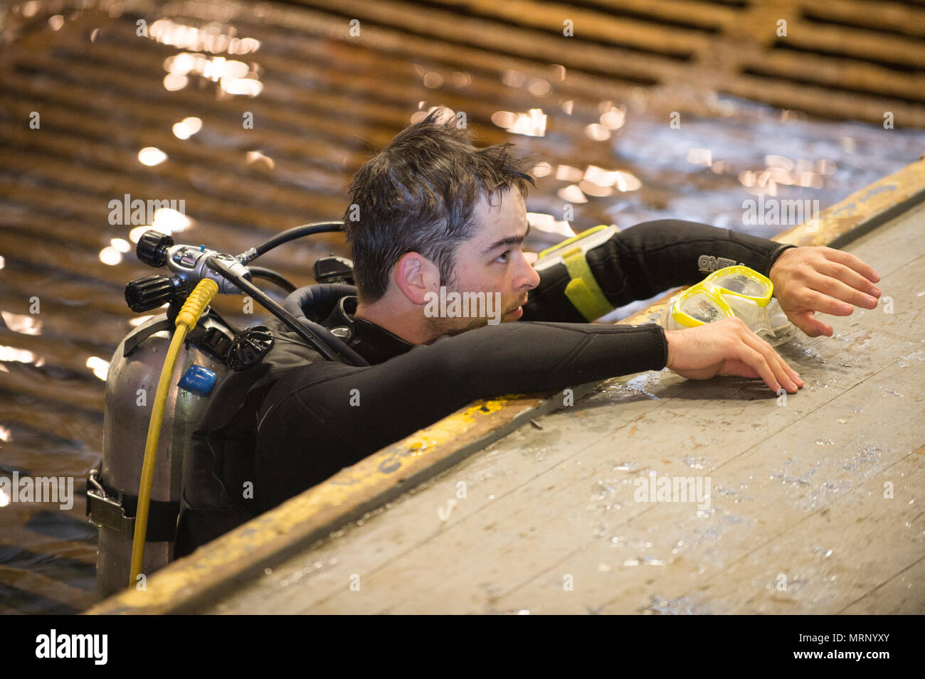 Second day of the International Human-Powered Submarine Races in the ...