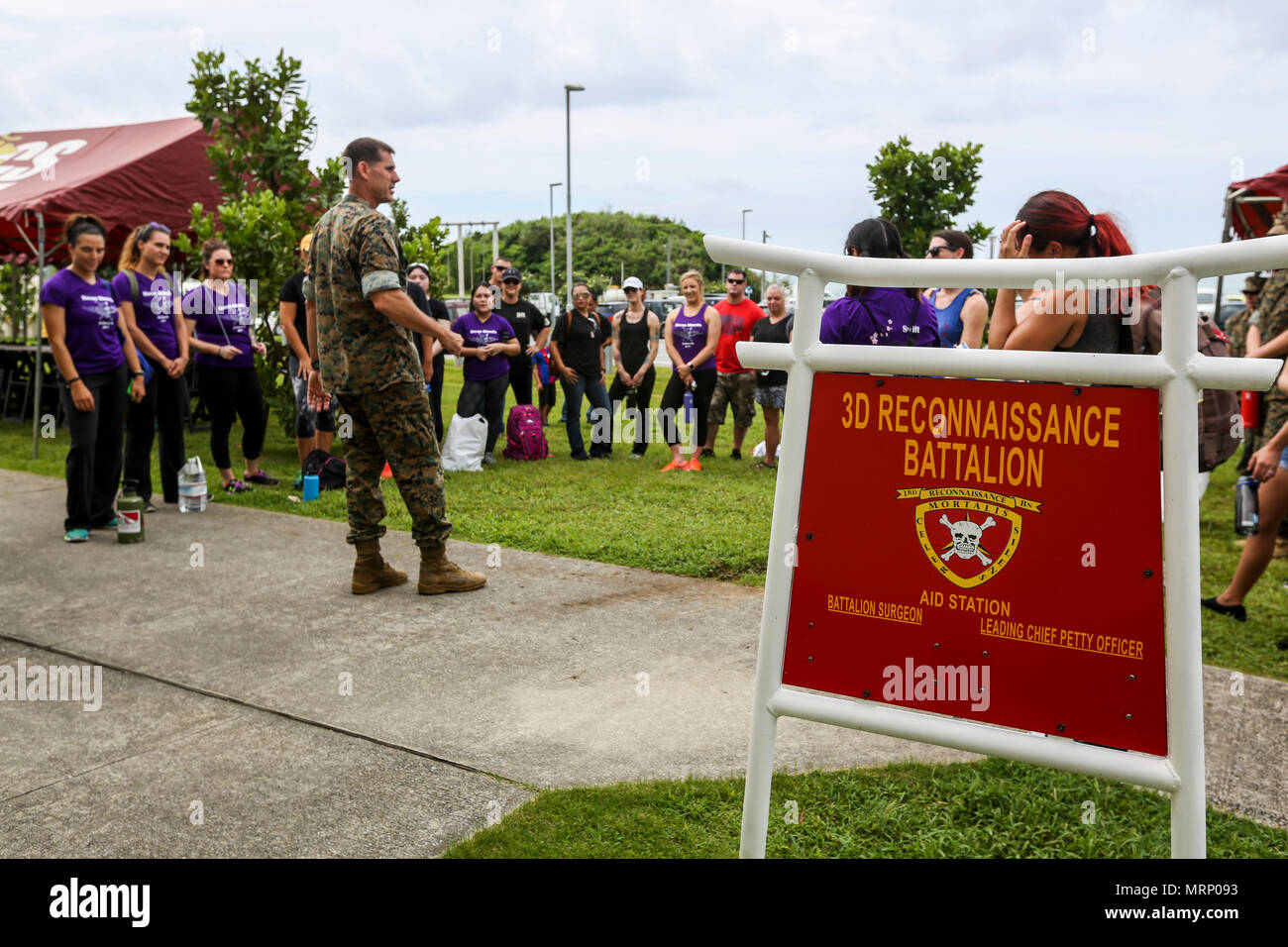 U.S. Marine Corps Lt. Col. Richard D. Hansen, commanding officer of 3rd ...