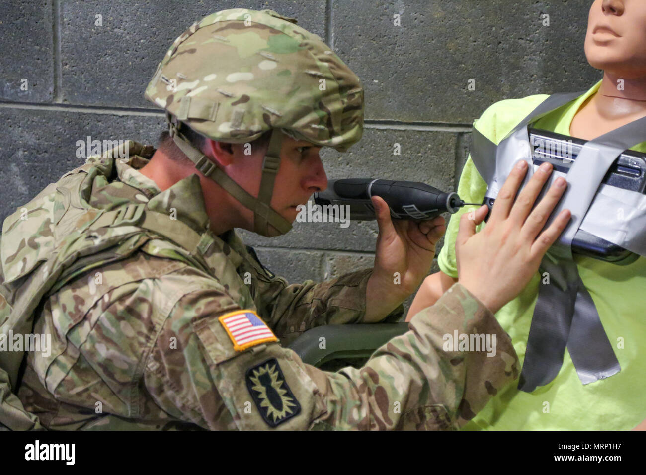 U.S. Army Sgt. Robert Prashaw, assigned to 705th EOD Company, 63rd EOD ...