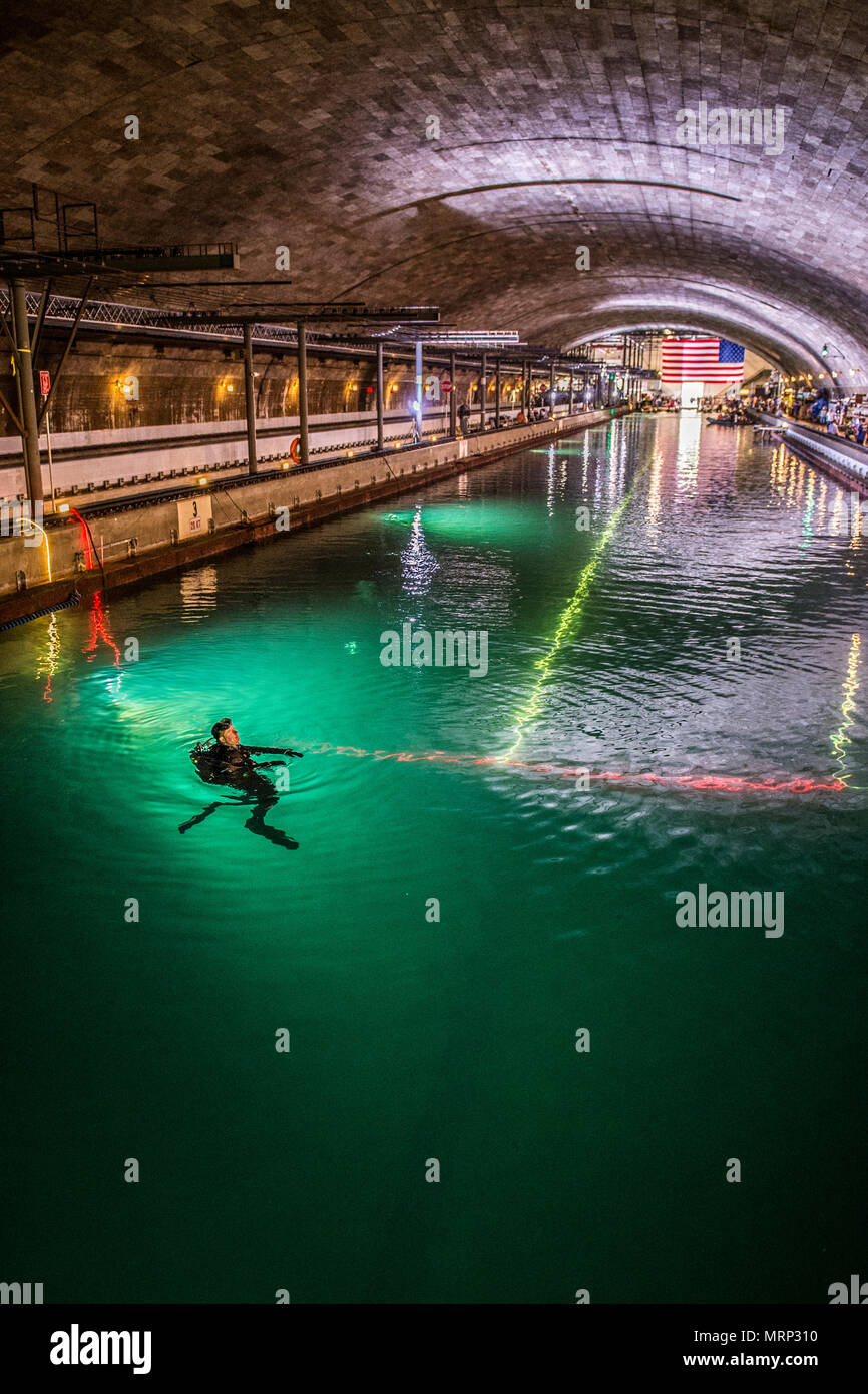 Third day of the International Human-Powered Submarine Races in the ...