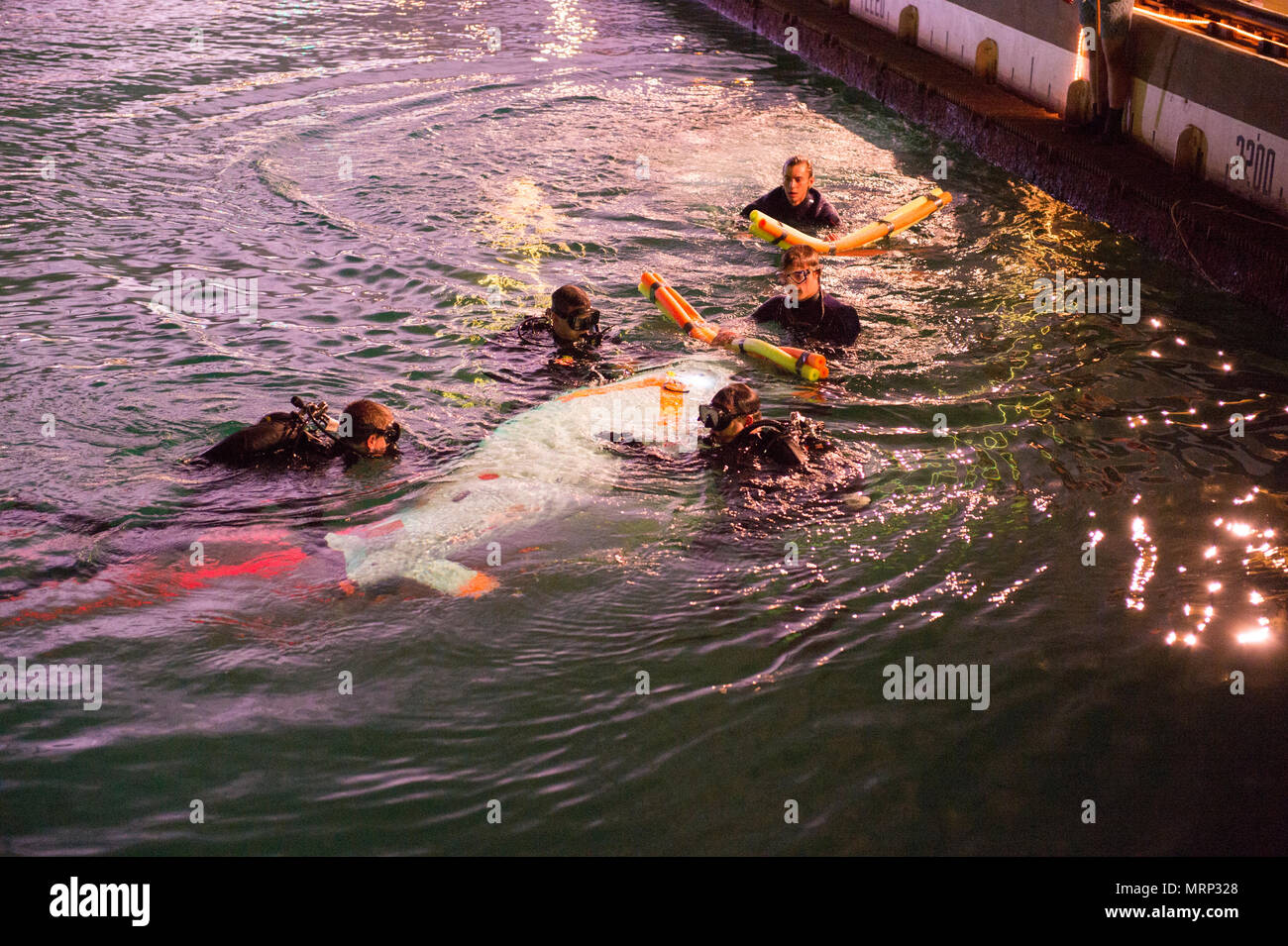 Third day of the International Human-Powered Submarine Races in the ...