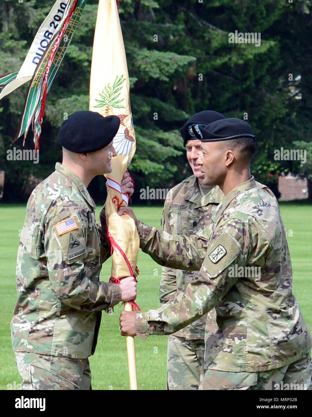 Reviewing Officer Col. Andrew Gainey, Commander, 17th Field Artillery ...