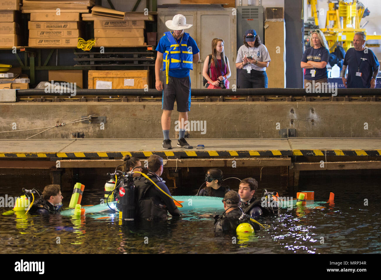 Third day of the International Human-Powered Submarine Races in the ...