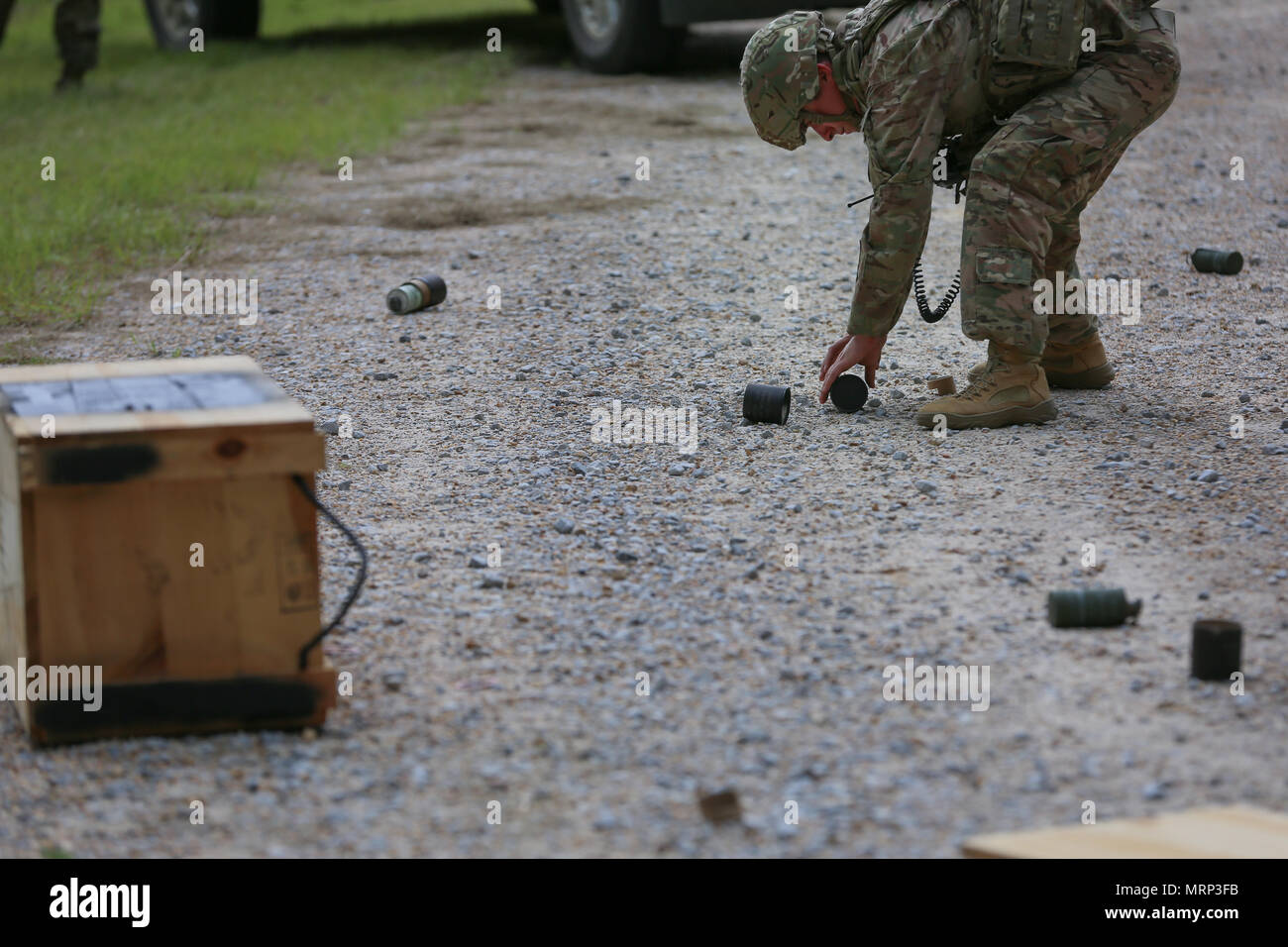 U.S. Army Sgt. Robert Prashaw, assigned to 705th EOD Company, 63rd EOD ...