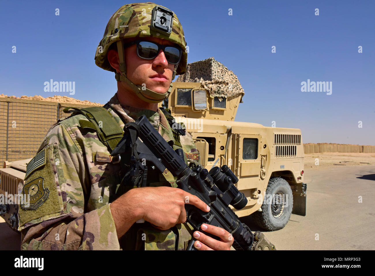 Senior Airman Kieth Catt, 407th Expeditionary Security Forces Squadron ...