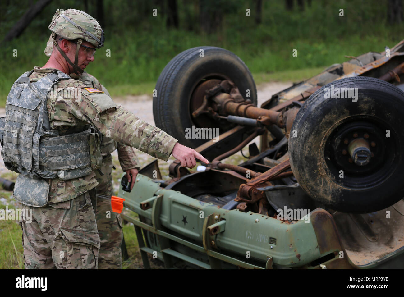 U.S. Army Sgt. Robert Prashaw, assigned to 705th EOD Company, 63rd EOD ...