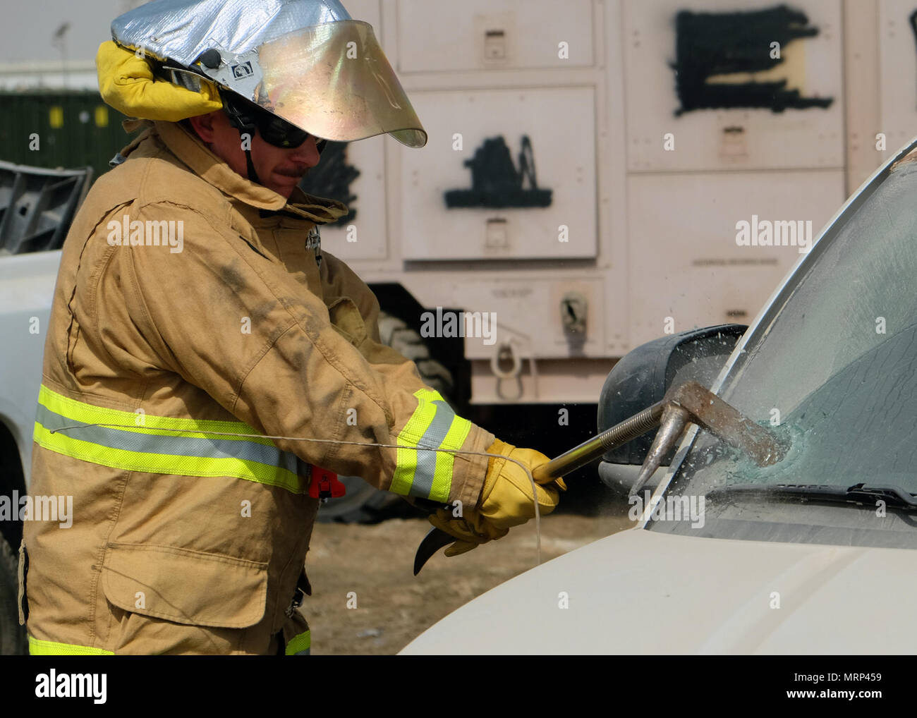 Master Sgt. Anthony, 380th Expeditionary Civil Engineer Squadron Fire ...