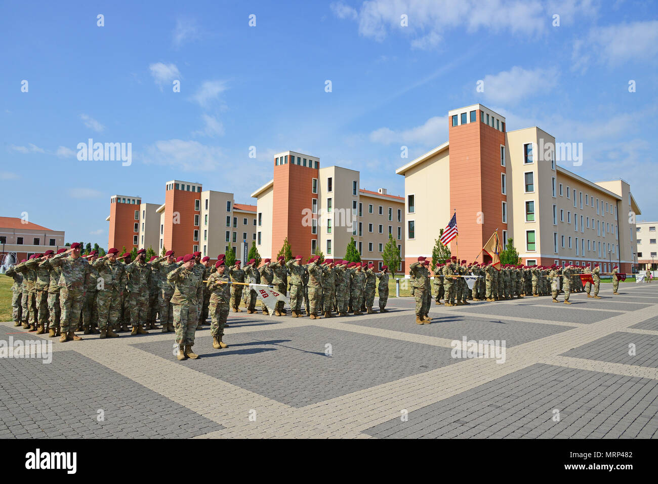 U. S. Army Paratroopers from 173rd Brigade Support Battalion, 173rd ...