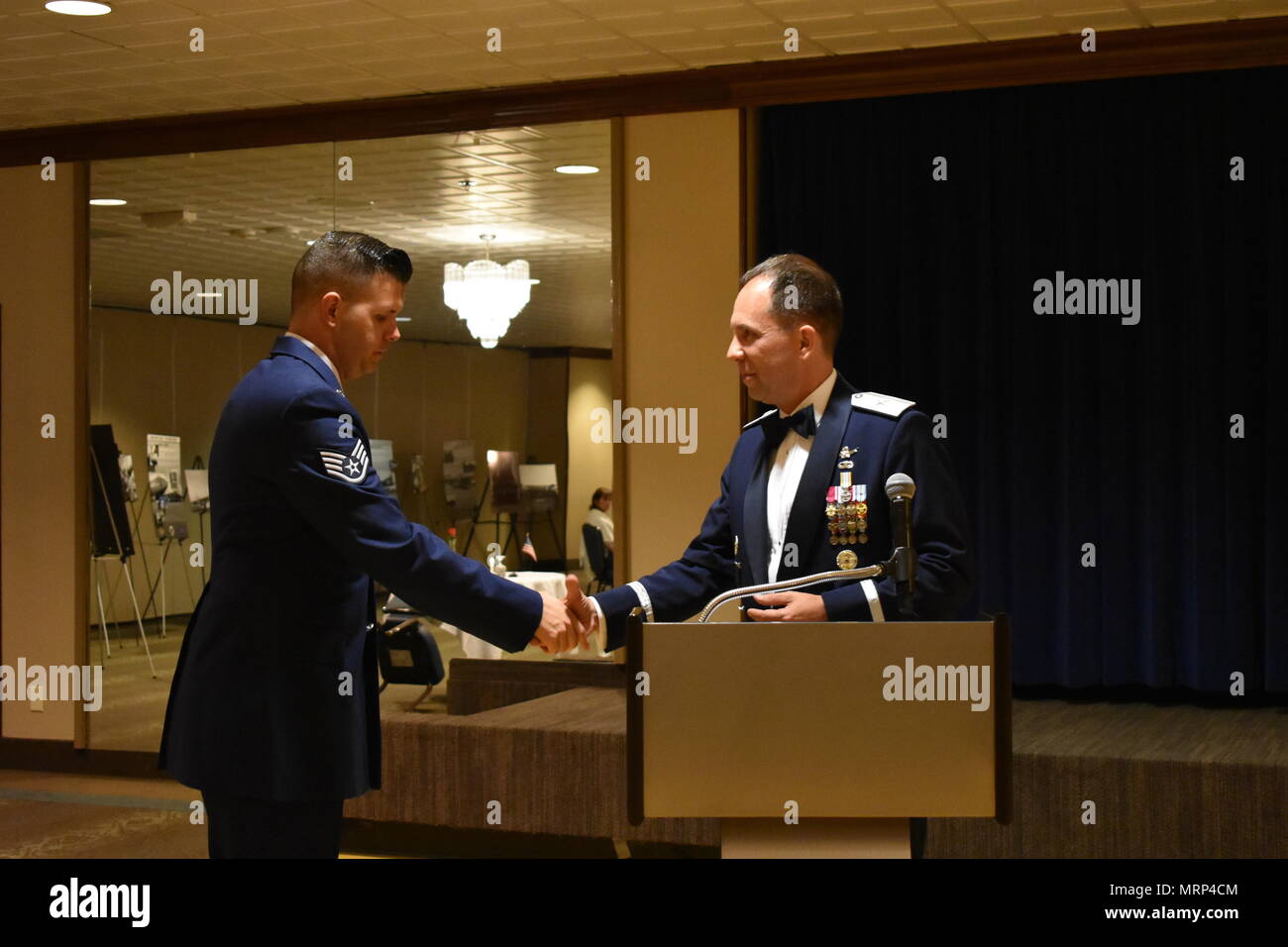 25th Space Range Squadron collectively celebrate the squadron's 100th ...