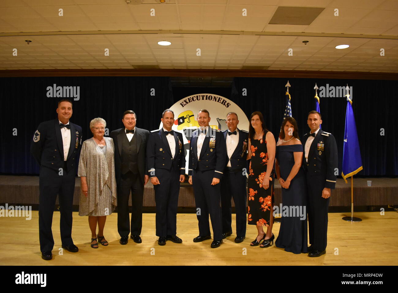 25th Space Range Squadron past and present leadership gather with their ...