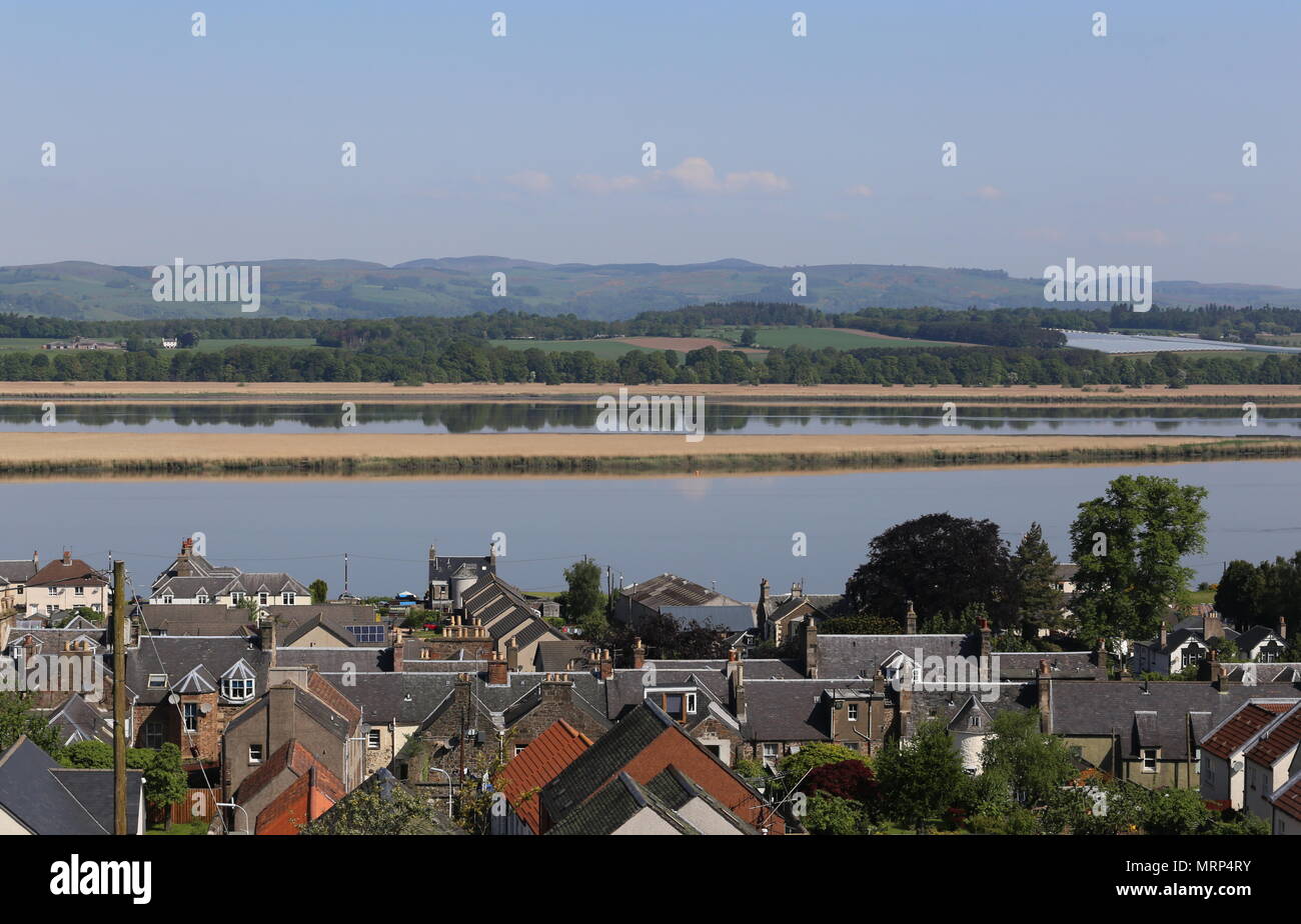 Mugdrum Island in River Tay Newburgh Fife Scotland May 2018 Stock Photo ...