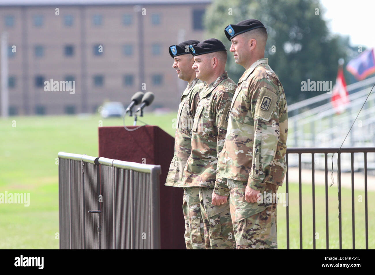 (Left to Right) Lt. Col. James Reese, outgoing commander of the 2nd ...