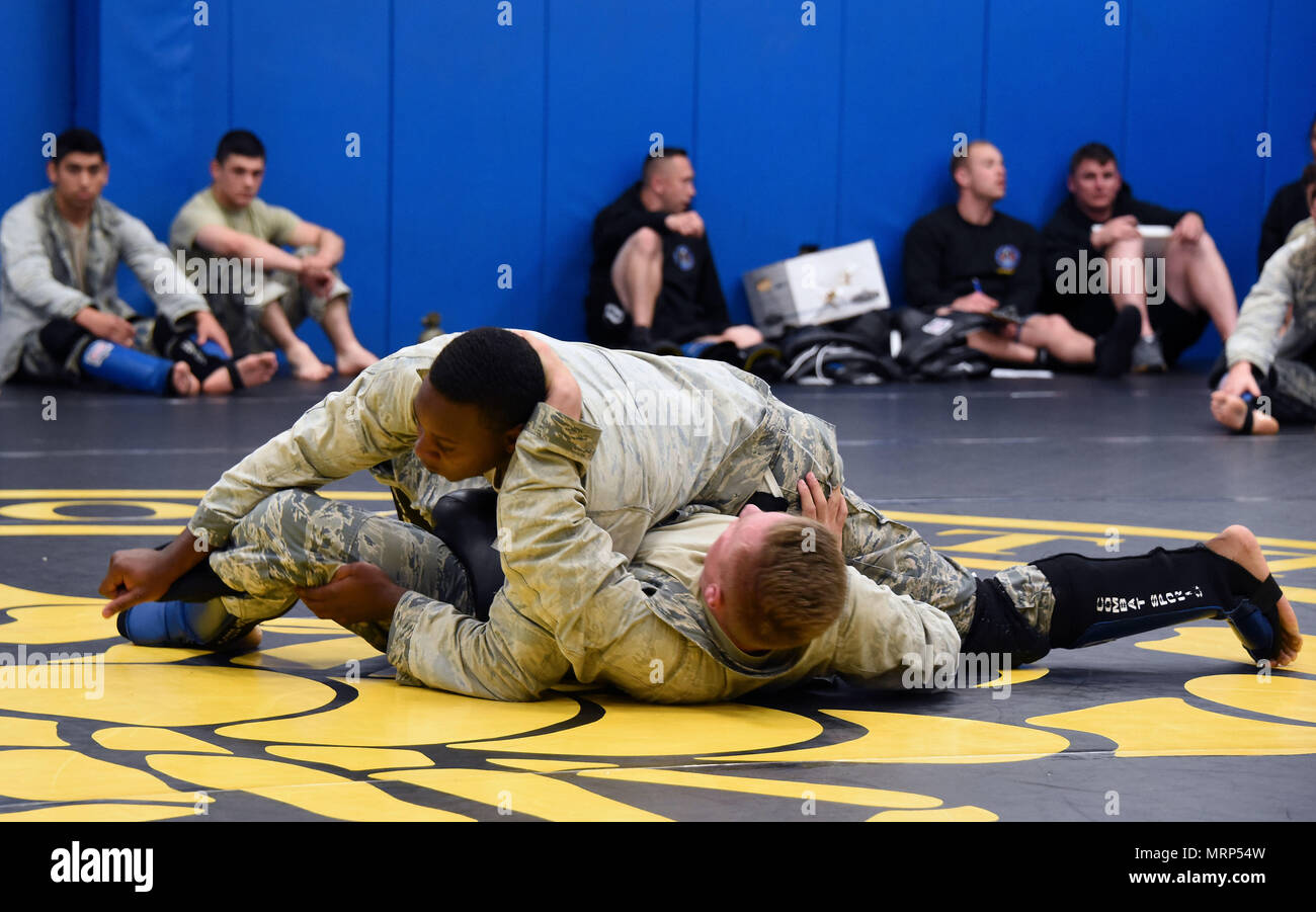 Senior Airman Jerome Scurry (top), 512th Security Forces Squadron ...