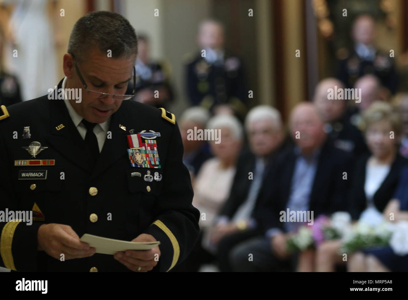 Brig. Gen. Michael Warmack, Chief of Army Reserve Command Operations ...