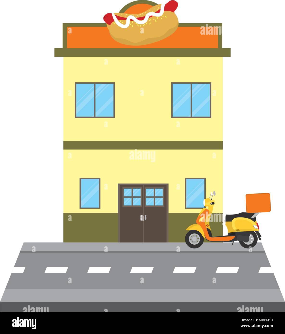 Hot dog store hi-res stock photography and images - Alamy