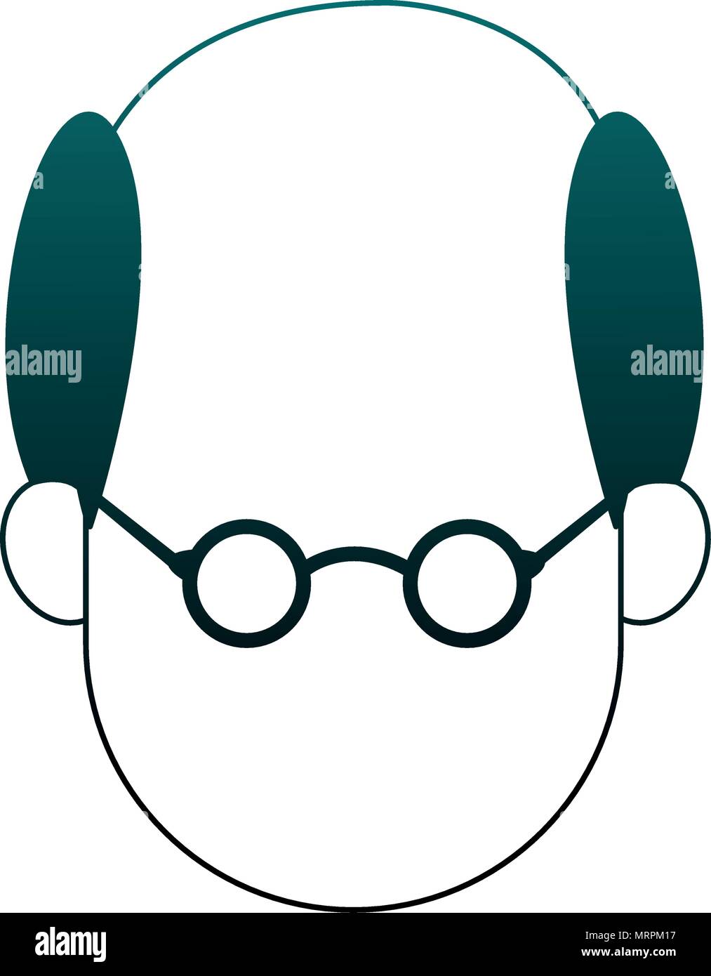 Man faceless cartoon in blue lines Stock Vector Image & Art - Alamy