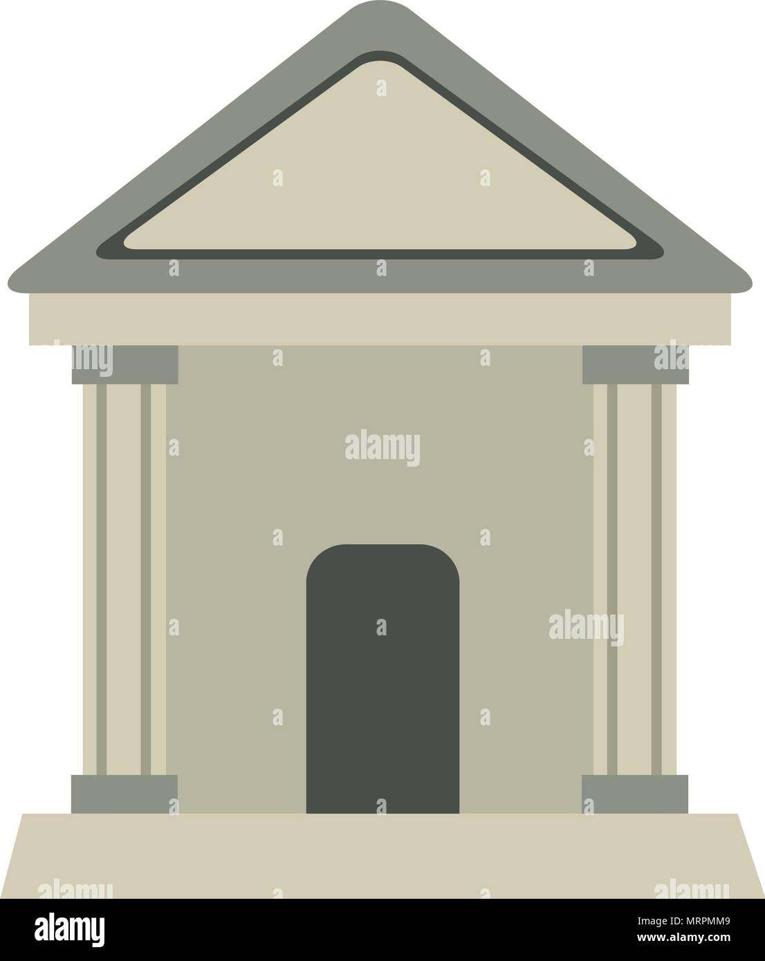 Bank building symbol Stock Vector Image & Art - Alamy