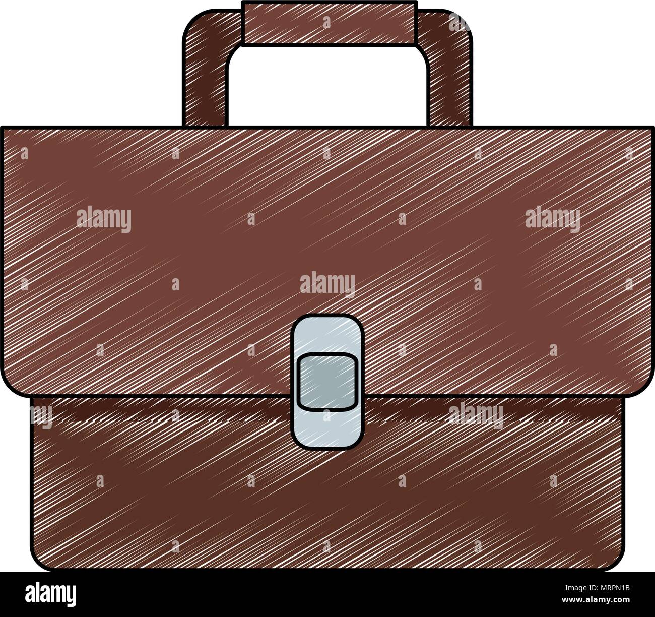 Business briefcase symbol scribble Stock Vector Image & Art - Alamy