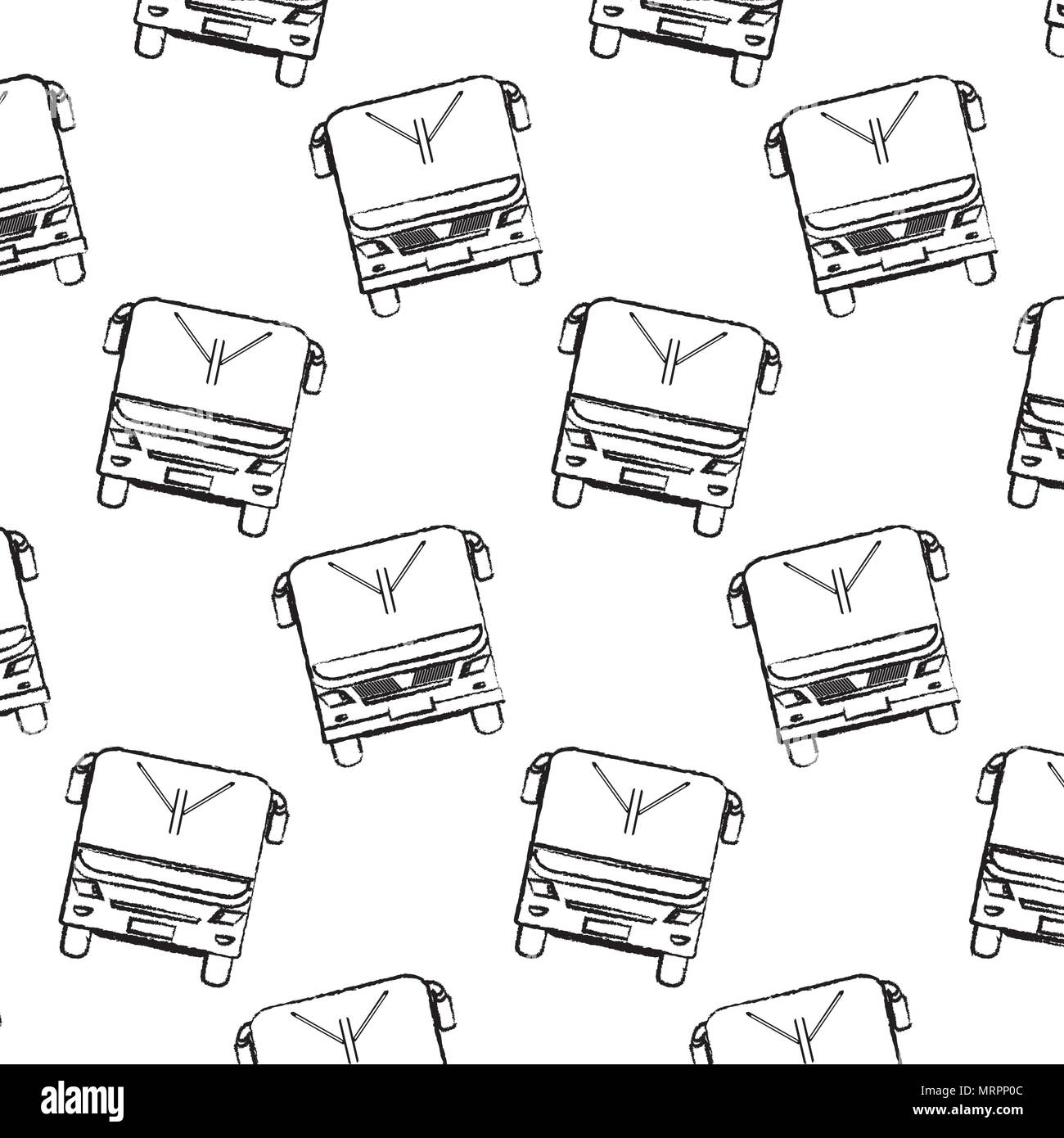 grunge front city bus transport background Stock Vector Image & Art - Alamy