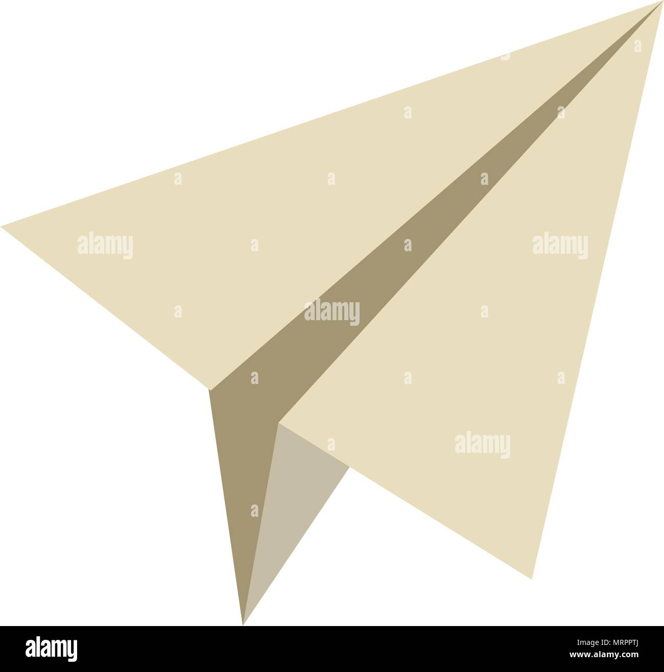 Paper plane cartoon Stock Vector Image & Art - Alamy