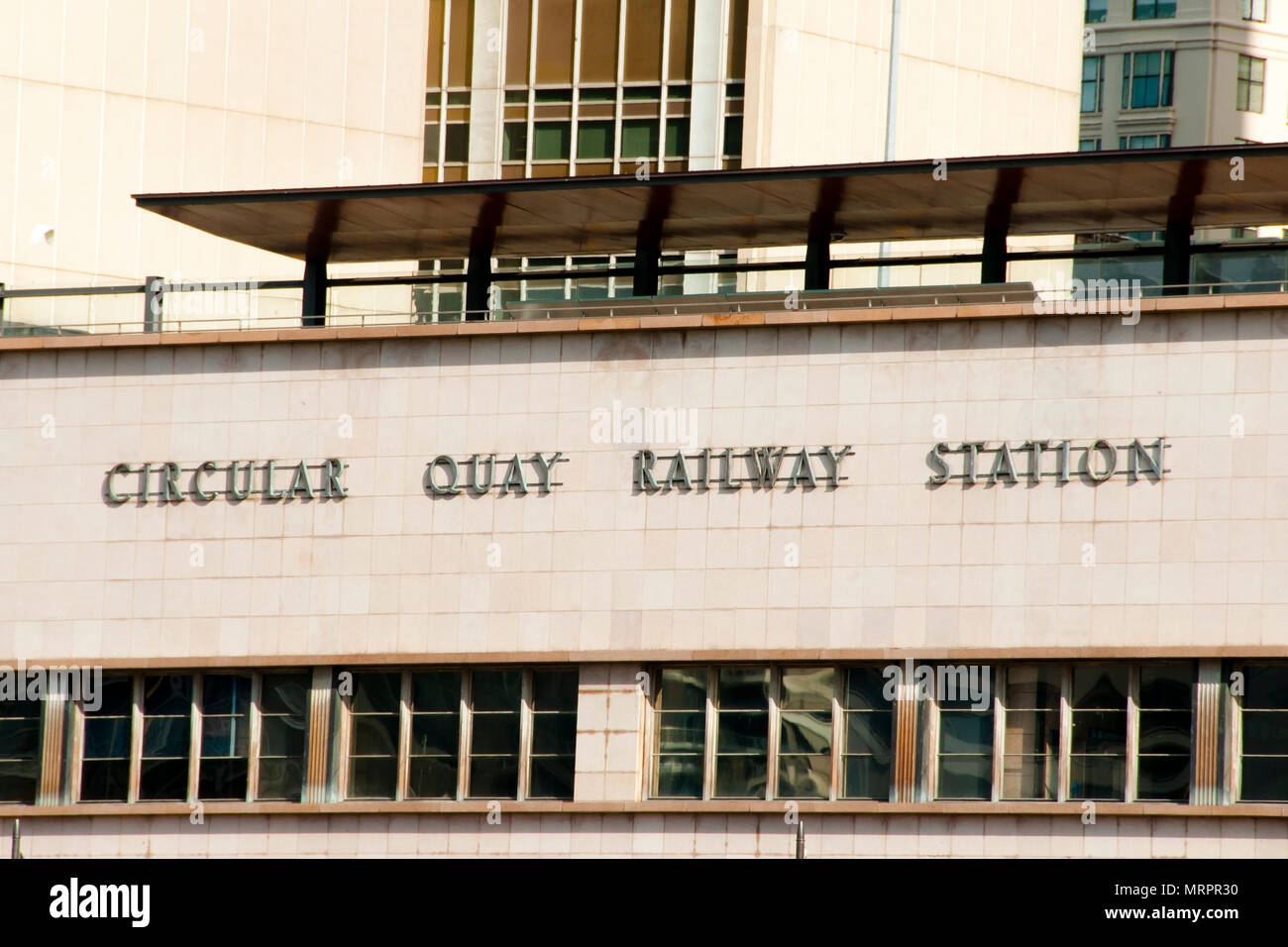 Circular Quay Train Station - Sydney - Australia Stock Photo - Alamy