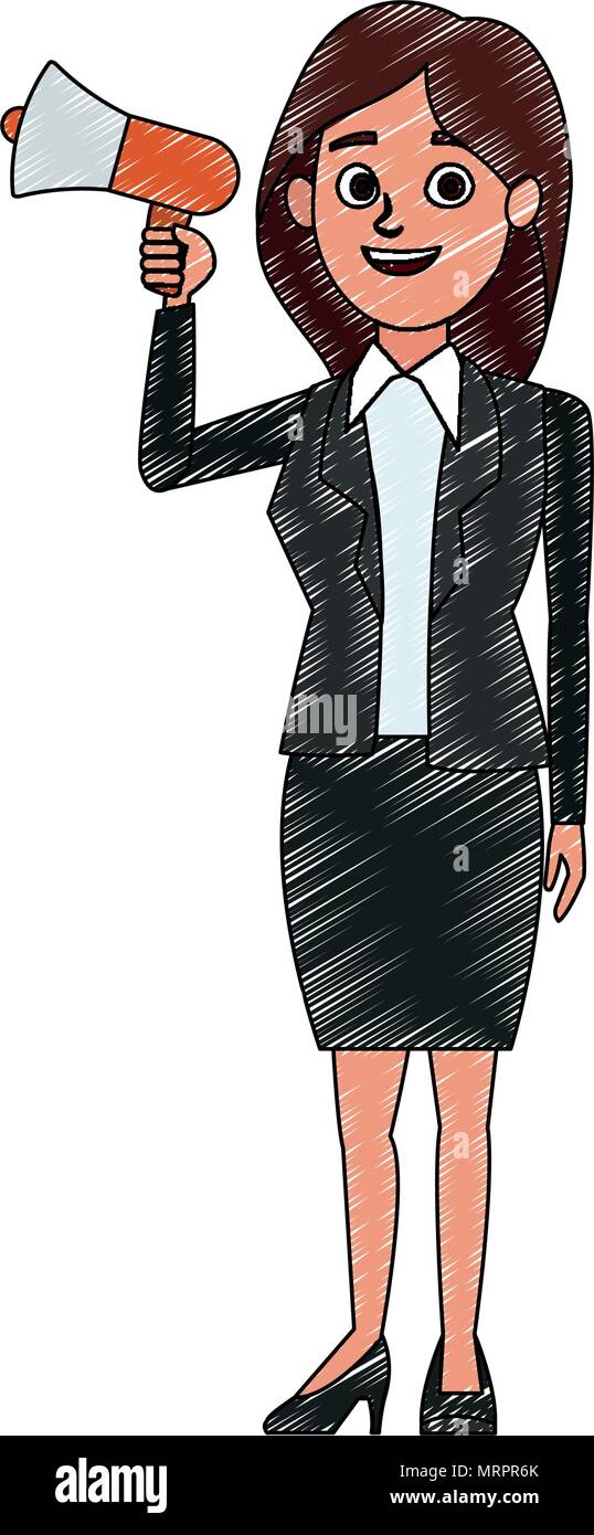 Female politician speaking people Stock Vector Images - Alamy