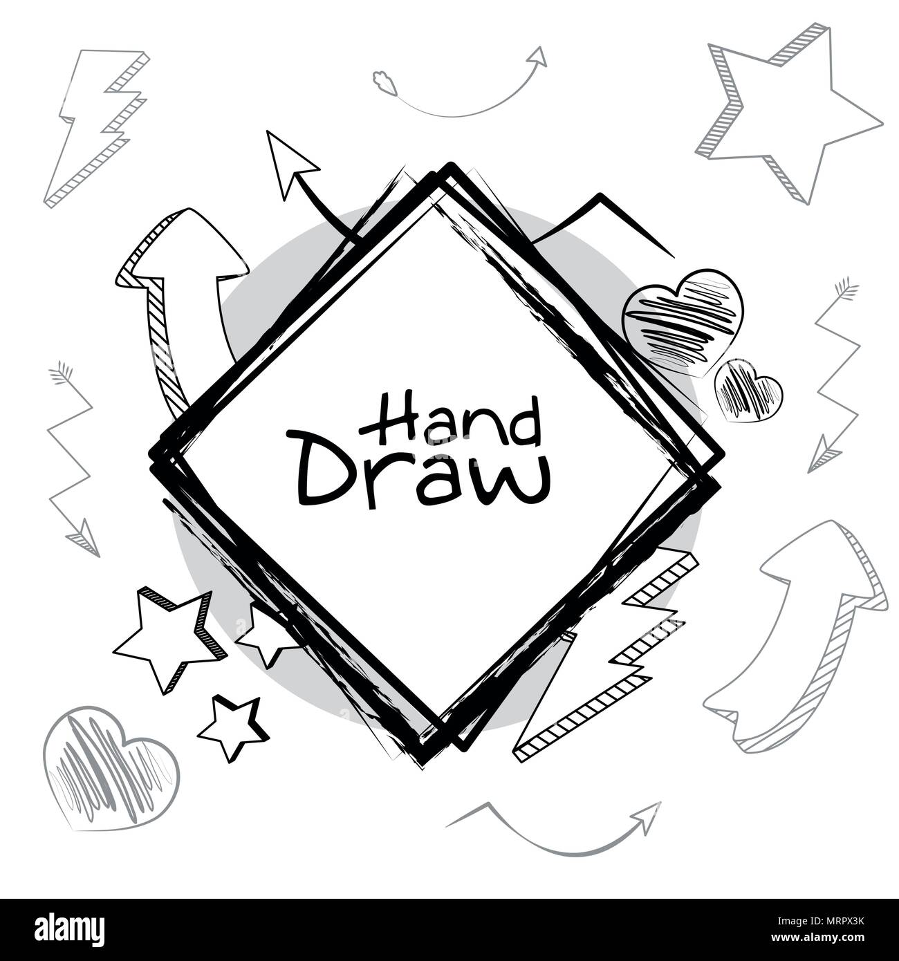 Hand draw cartoons Stock Vector Image & Art - Alamy