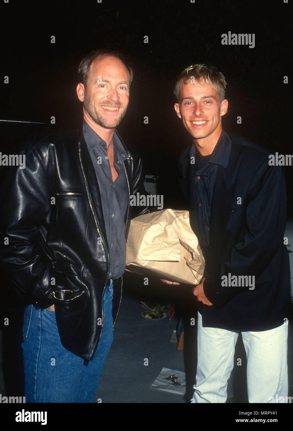 LOS ANGELES, CA - APRIL 13: (L-R) Photographer Greg Gorman and Ulrik ...