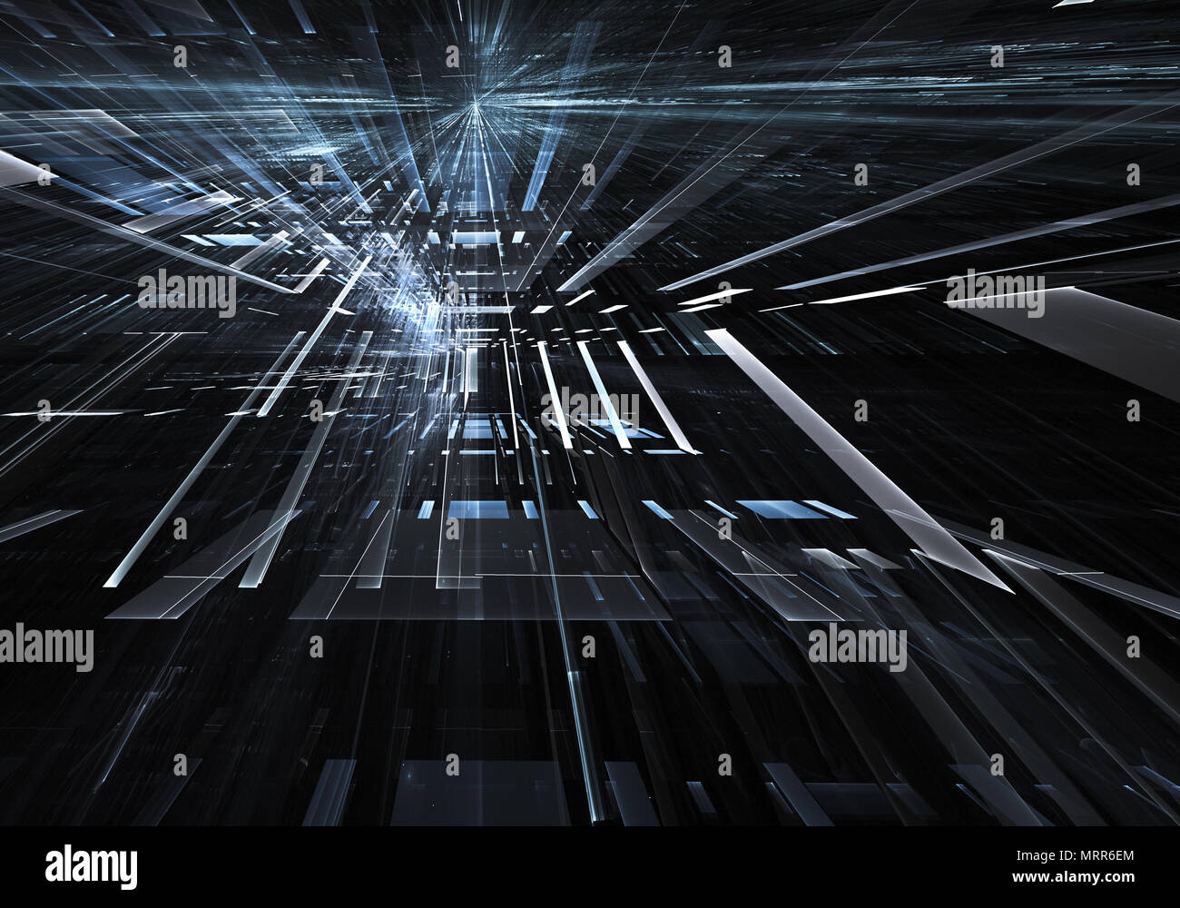 Abstract future technology background - computer-generated 3D image ...