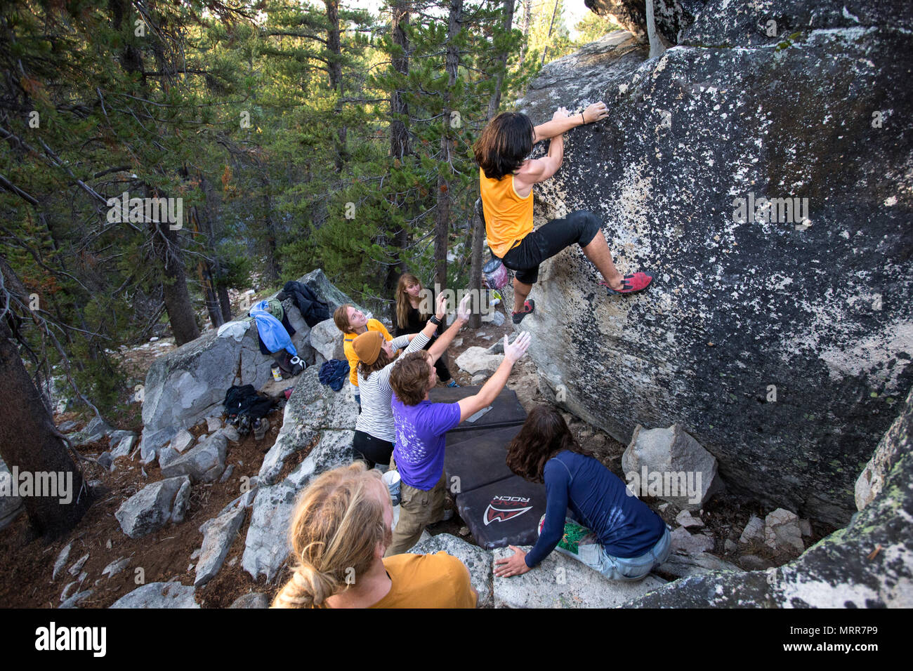 Bouldering Pad High Resolution Stock Photography and Images - Alamy