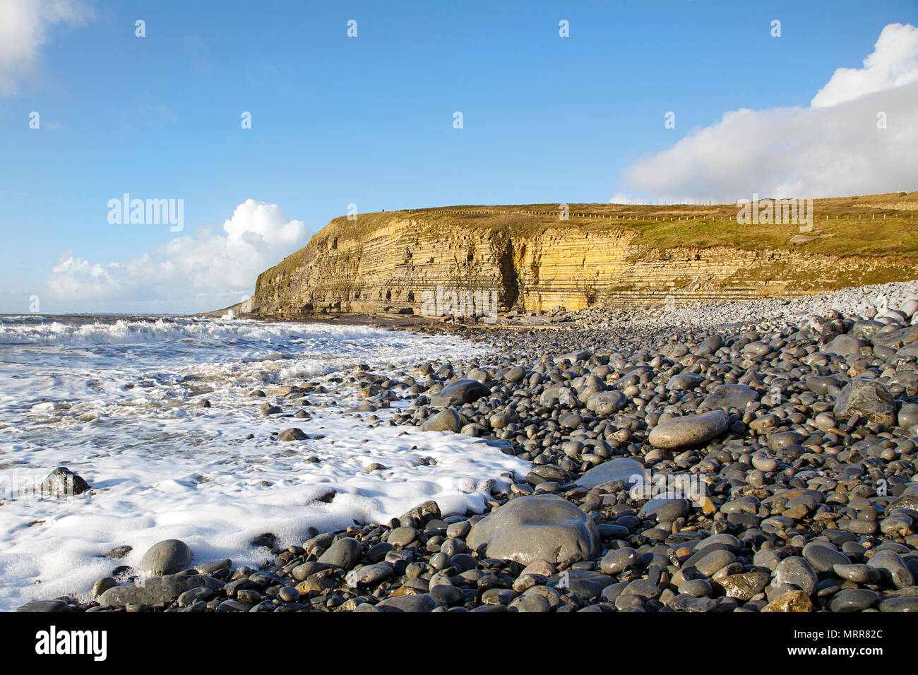 Dunraven Bay also known as Southerndown Beach on the Glamorgan Heritage ...