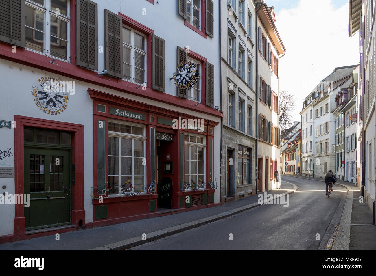 Basel Historic City Centre Stock Photo - Alamy