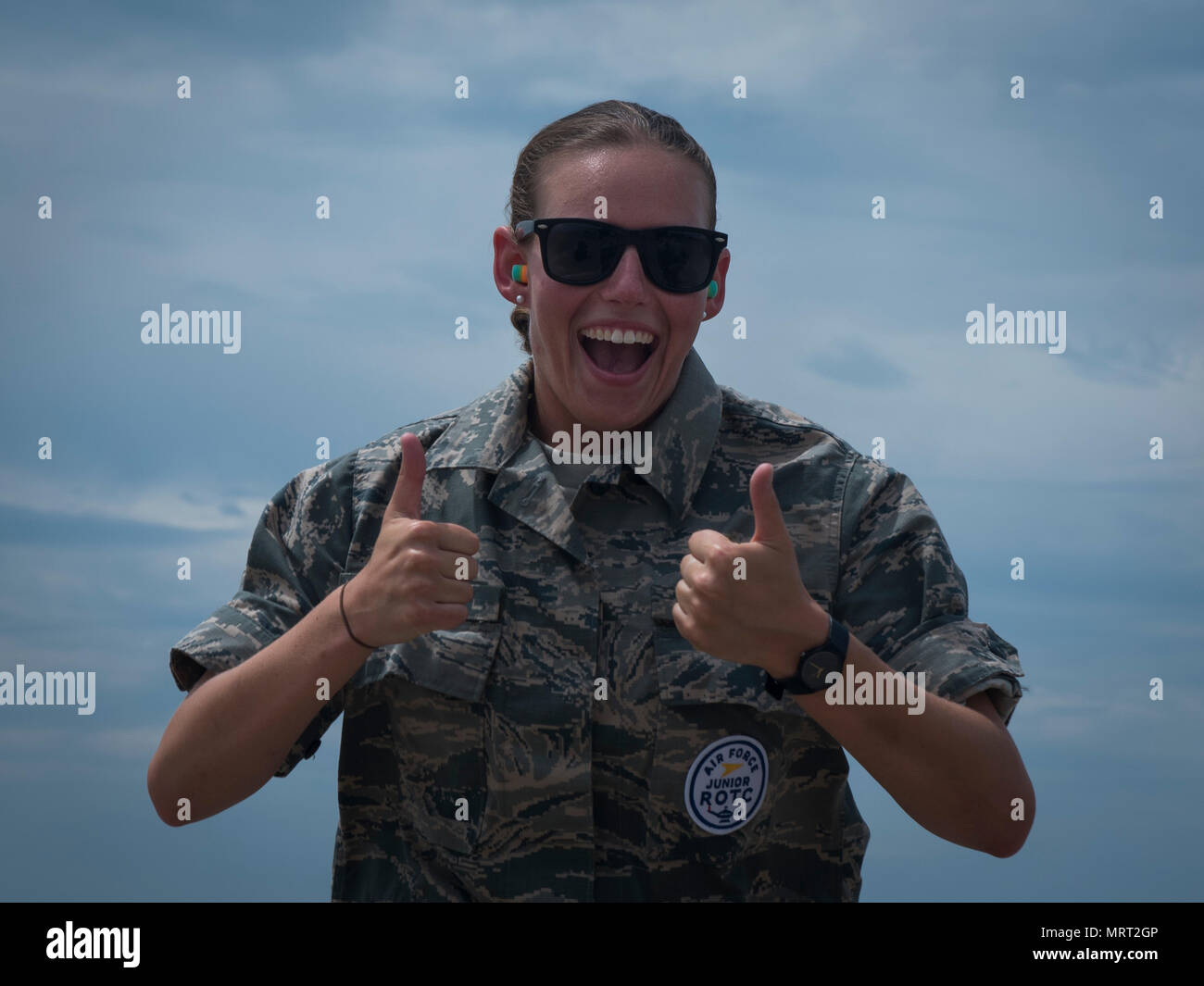 Junior ROTC cadets fly in 1st Special Operations Wing aircraft as part ...