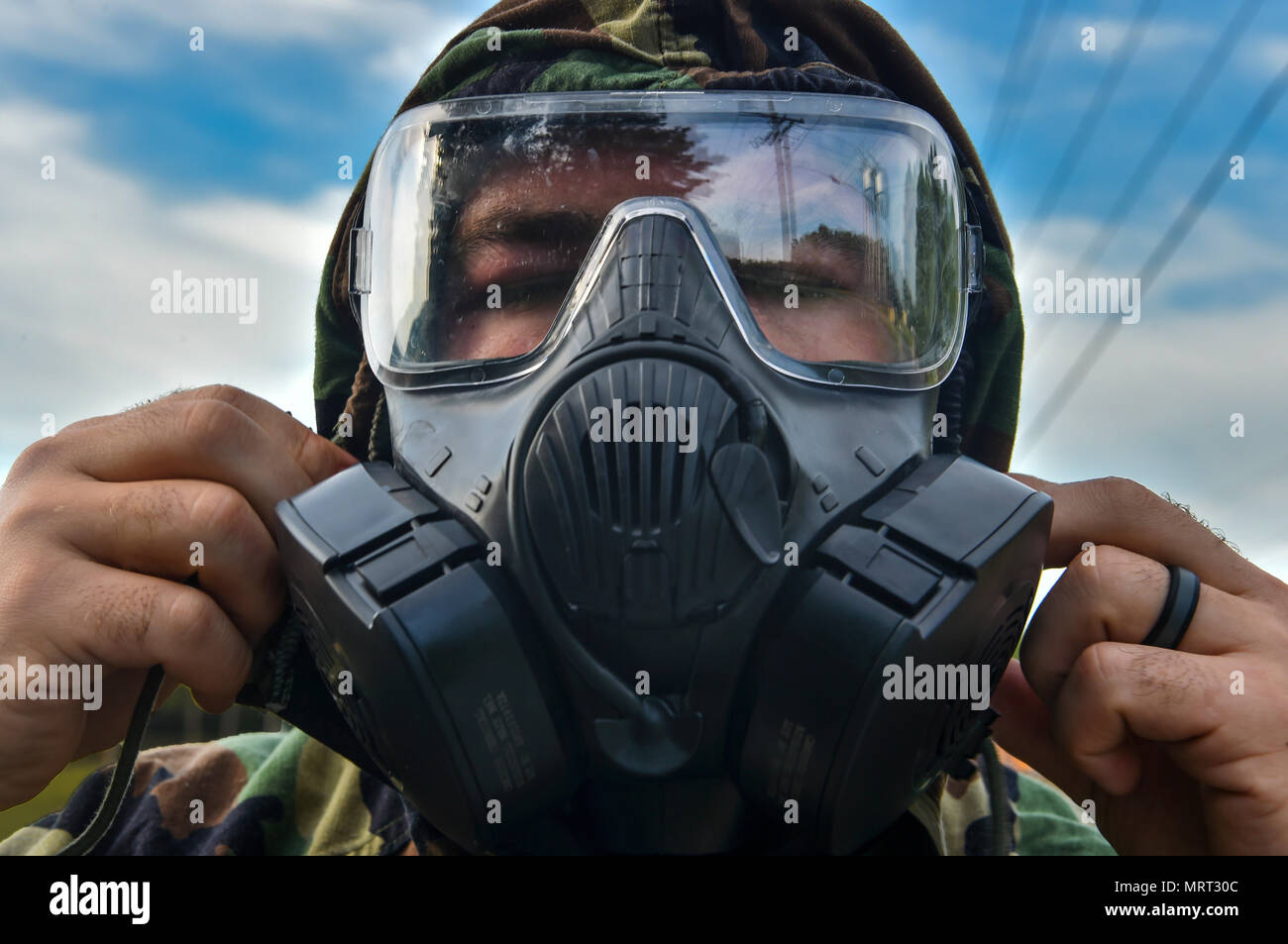 Senior Airman Dylan Babb, 628th Civil Engineer Squadron explosive ...