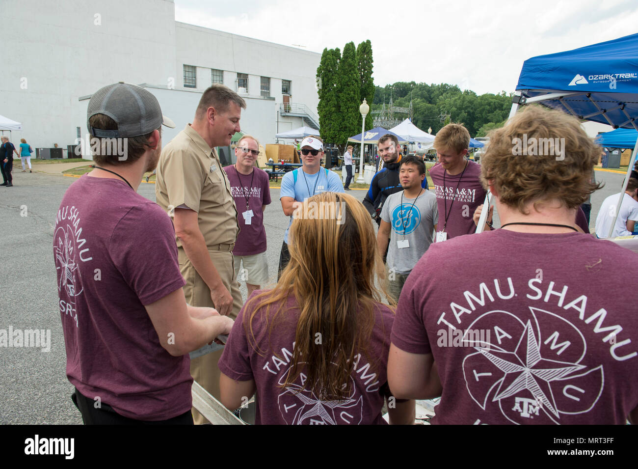 Fourth day of the International Human-Powered Submarine Races in the ...