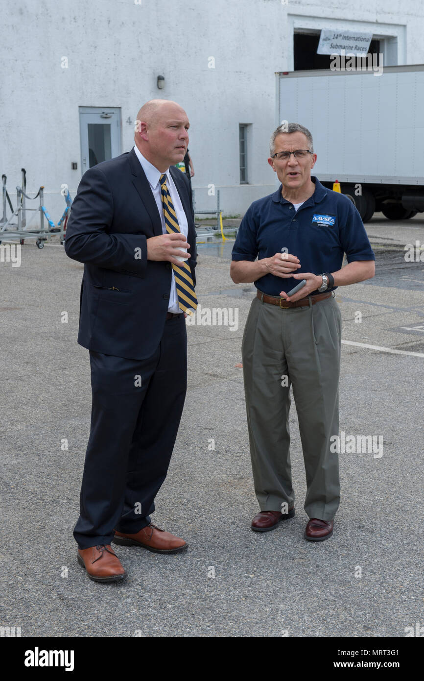 Fourth day of the International Human-Powered Submarine Races in the ...