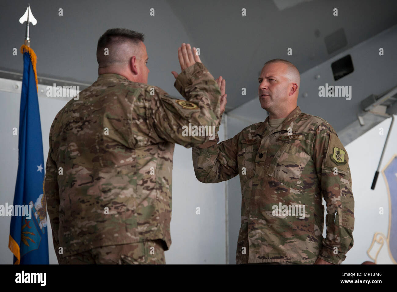 Col. Stephen Scherzer, 52d Maintenance Group commander, Spangdalhlem ...