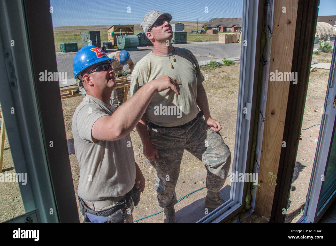 U.S. Air Force Tech. Sgt. Kyle Eastern and Staff Sgt. Justin Haugens ...
