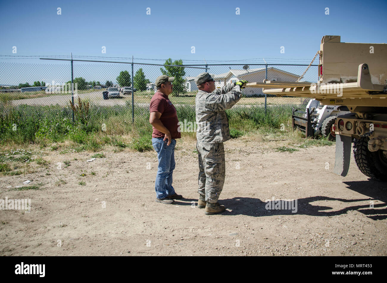 U.S. Air Force Staff Sgt. Ryan Berg, an Airman with the 128th Air ...